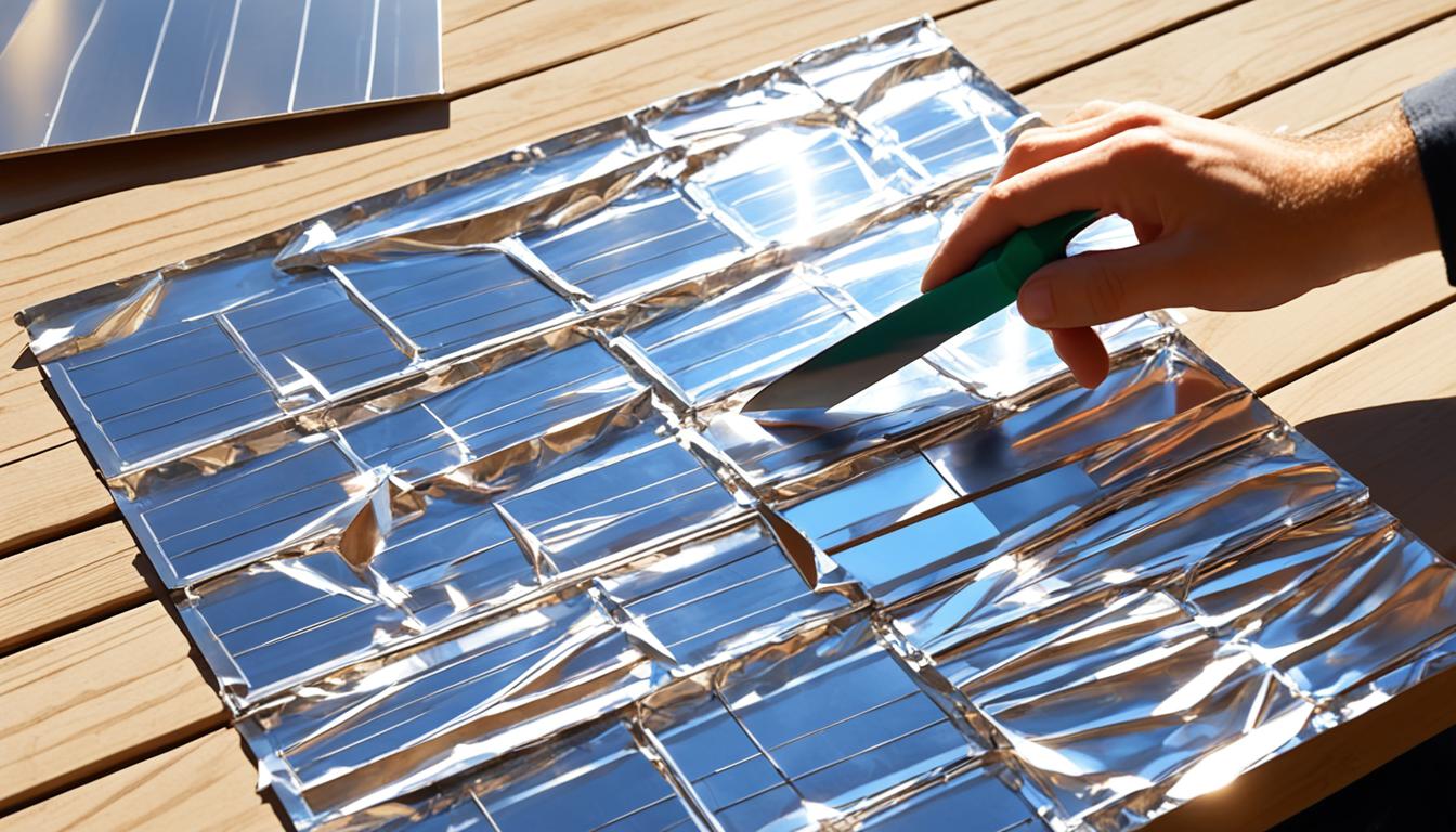 How to Make a Solar Panel with Aluminum Foil
