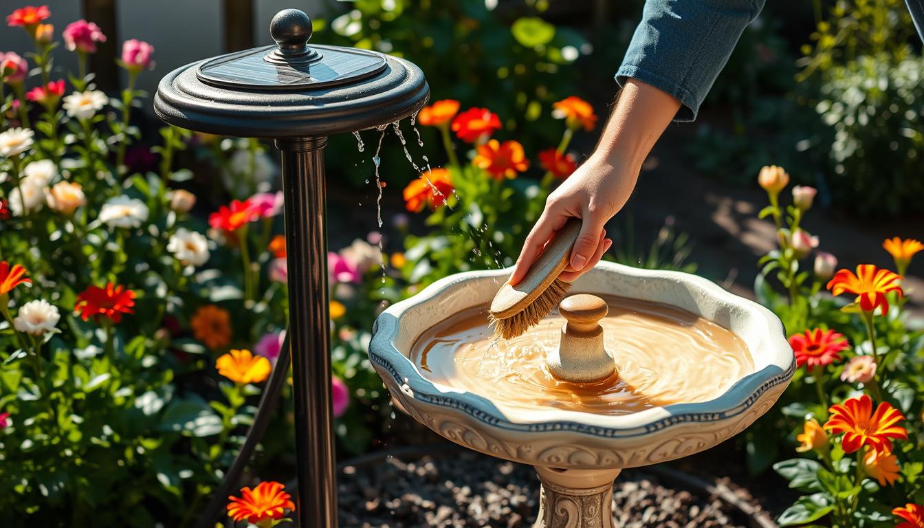DIY Solar-Powered Bird Bath Fountain: Easy Guide